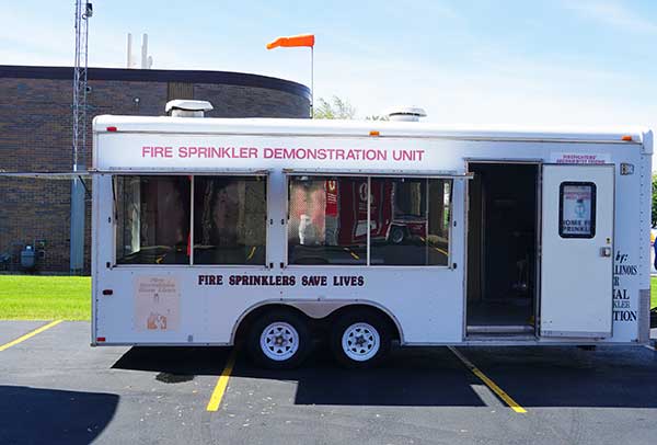Fire Sprinkler Demonstration Trailers – Northern Illinois Fire ...